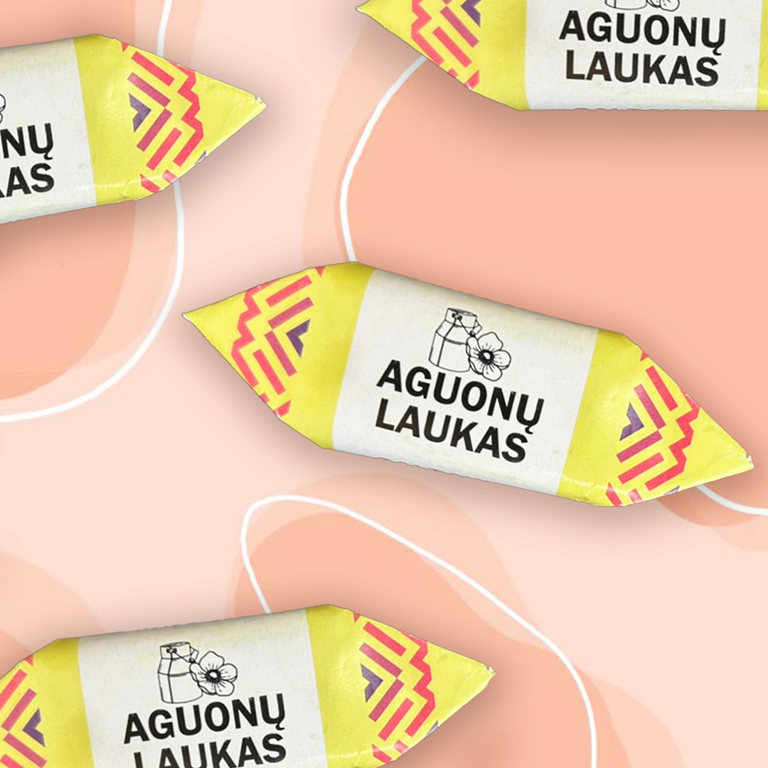 Aguonų laukas – Saldainiai "Karvutė asorti"